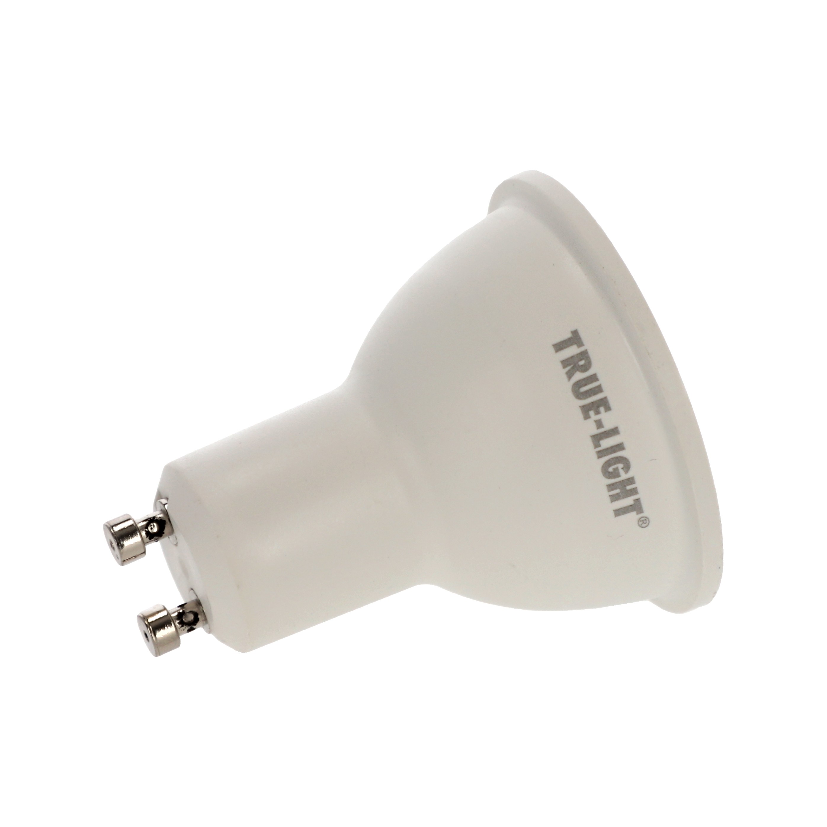 True-Light 6,5 watt dimbare led, GU10 fitting